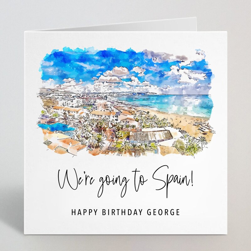 Spanish Holiday Card - Etsy