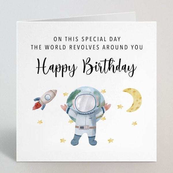 Astronaut Greeting Cards - Etsy