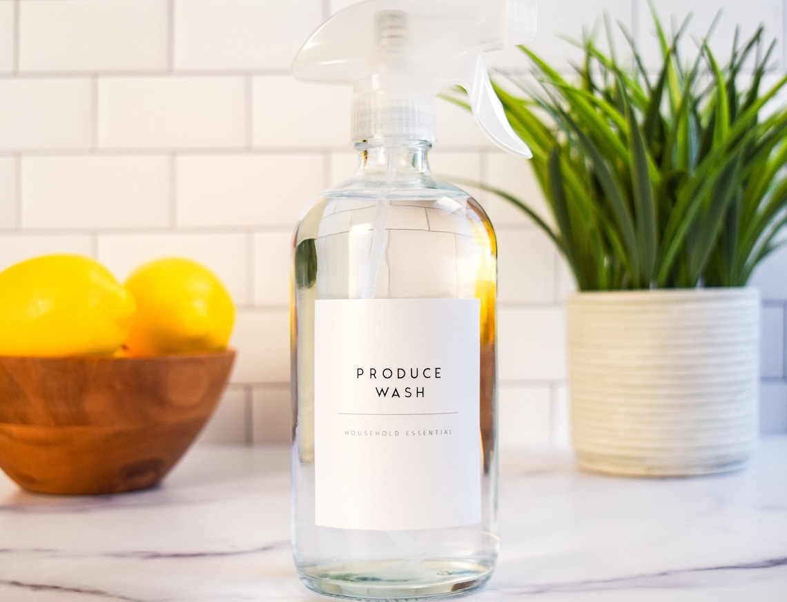 Kitchen Labels Cleaning Labels Hand Soap Labels Dish - Etsy