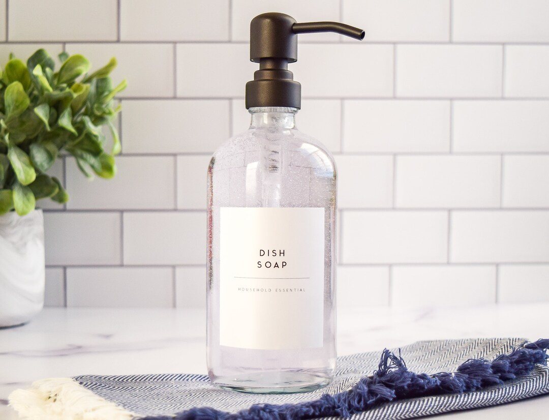 Kitchen Labels | Cleaning Labels | Hand Soap Labels | Dish Soap Labels ...