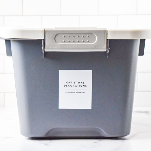 Vinyl Storage Labels Custom Organization Labels Bin Labels - Etsy Canada