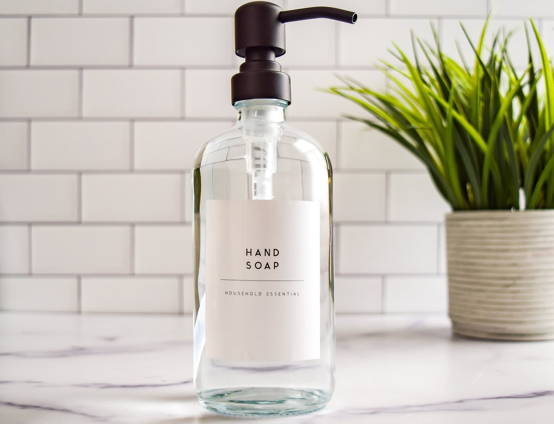 Kitchen Labels | Cleaning Labels | Hand Soap Labels | Dish Soap Labels ...