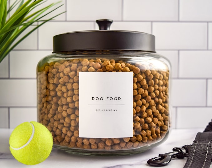 Dog Supplies Labels Pet Organization Labels Waterproof - Etsy