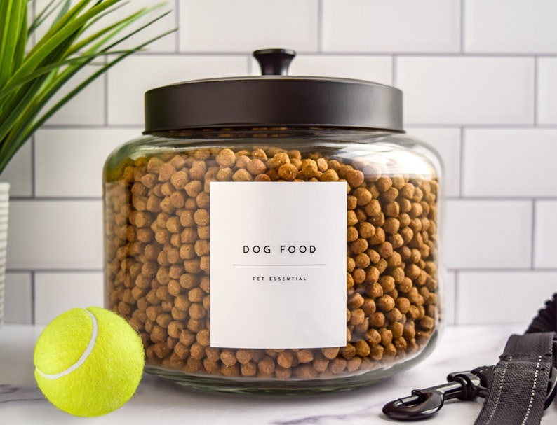 Dog Supplies Labels Pet Organization Labels Waterproof - Etsy