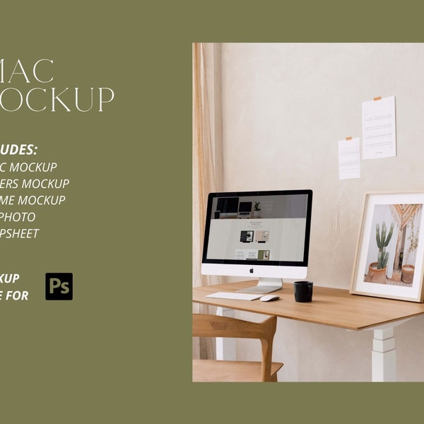 Imac Mockup, Frame Mockup, Paper Mockups, Mockups for Designers ...