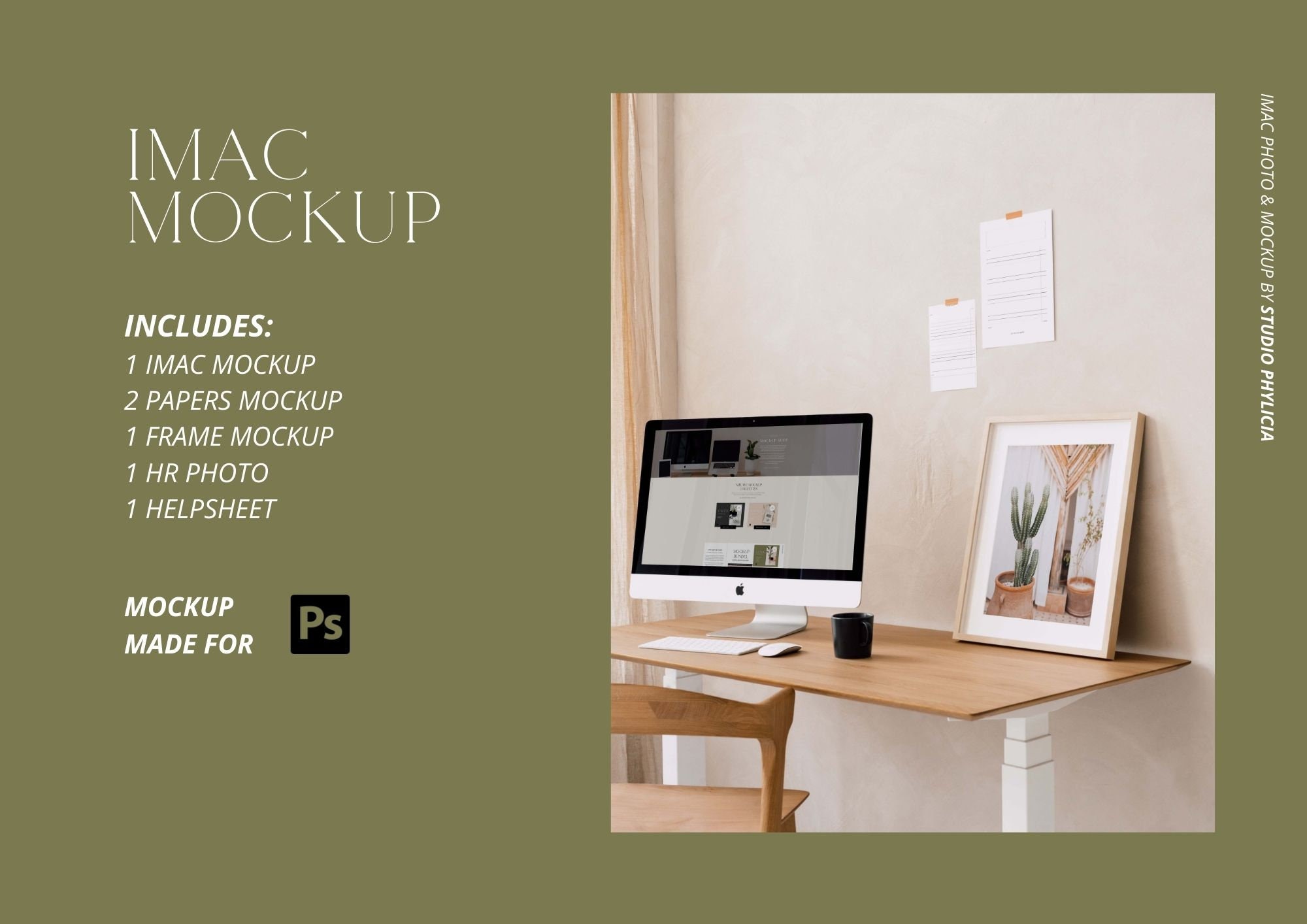 Imac Mockup, Frame Mockup, Paper Mockups, Mockups for Designers ...