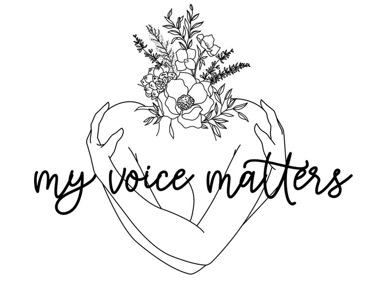 My Voice Matters Coloring Page Instant and Printable Download I Adult ...