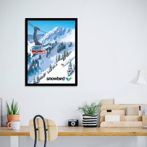 Snowbird Poster - Etsy