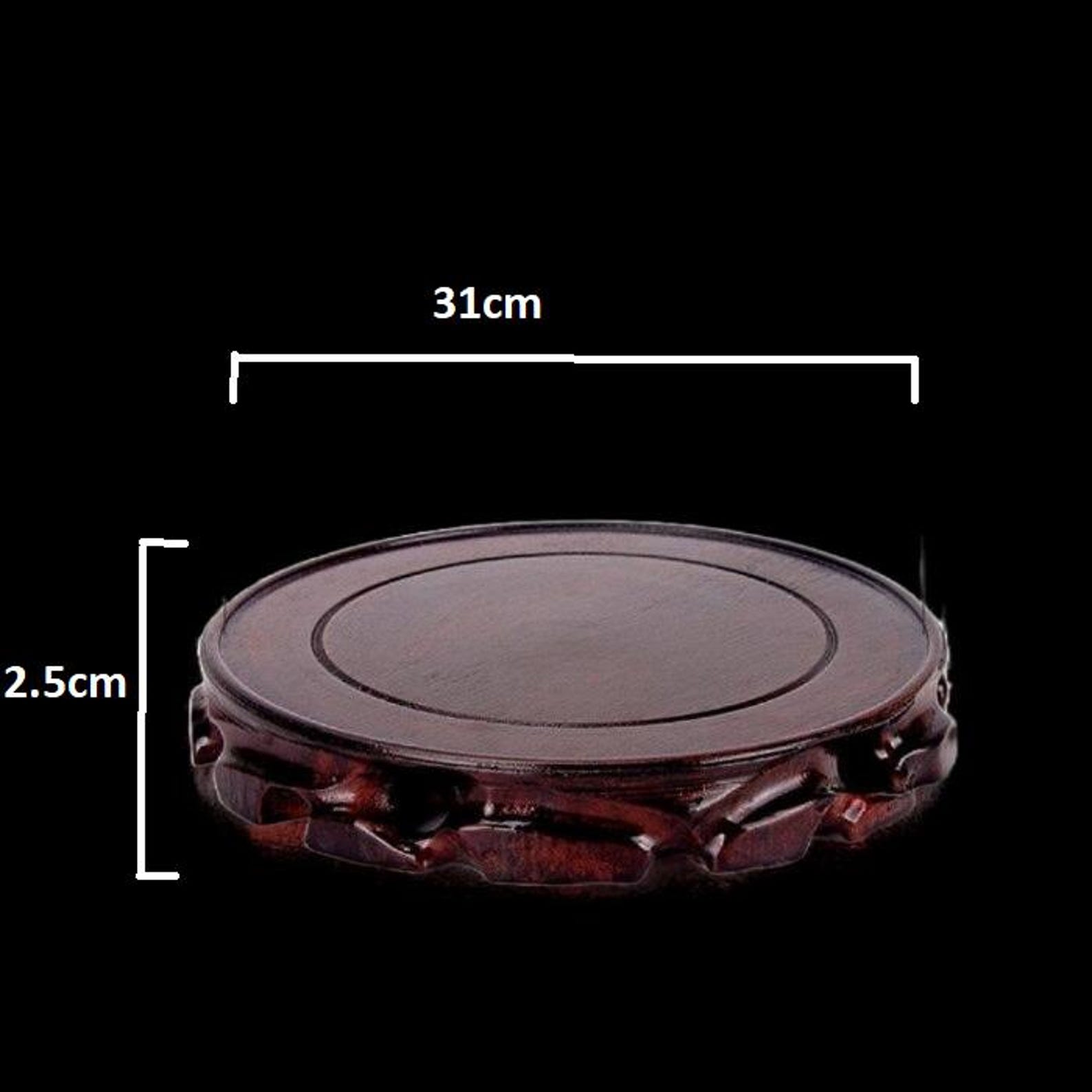 Wooden Vase Stand, Handmade Wooden Vase Stand, Wood Carving Vase Stand ...