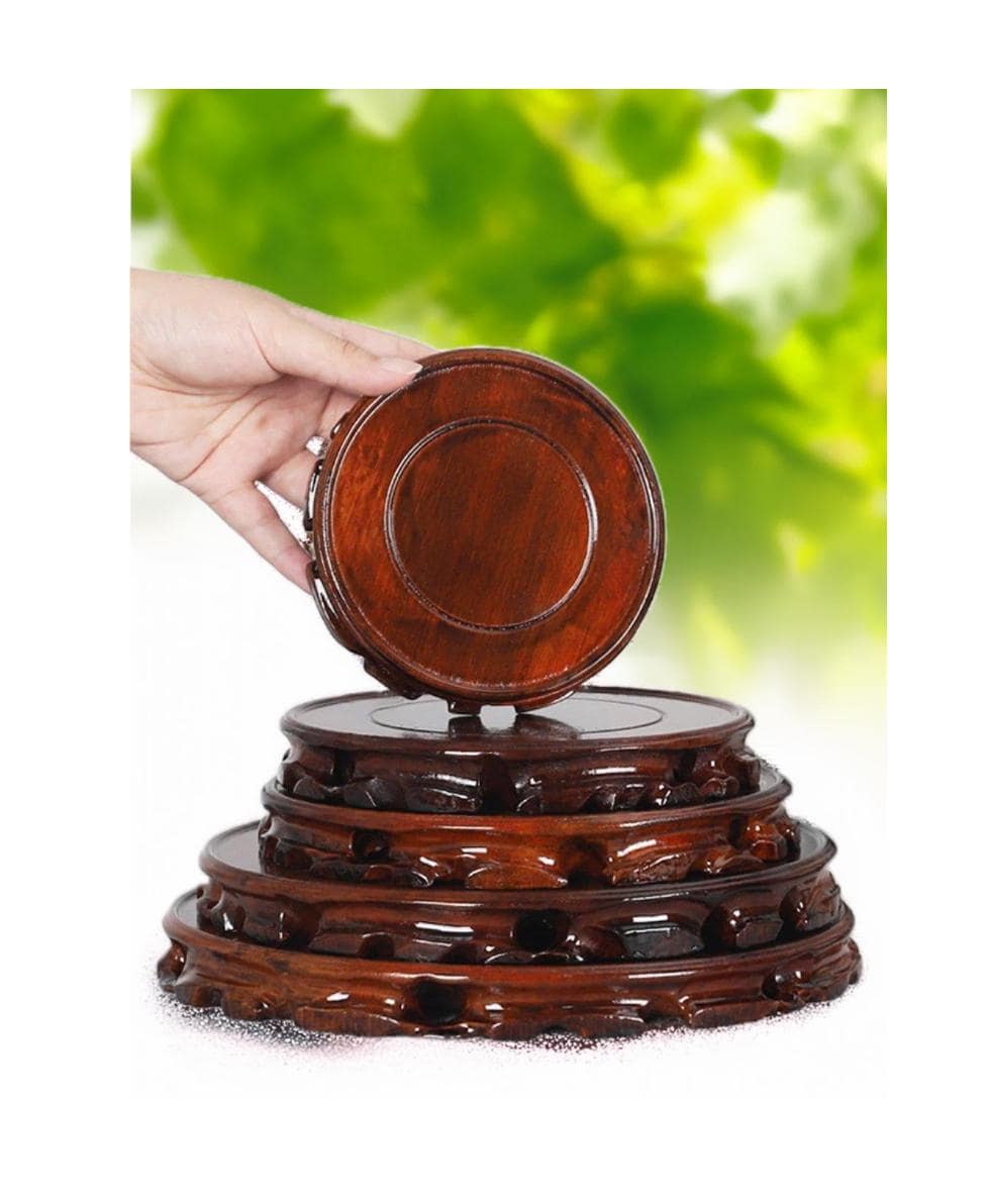 Wooden Vase Stand, Handmade Wooden Vase Stand, Wood Carving Vase Stand ...