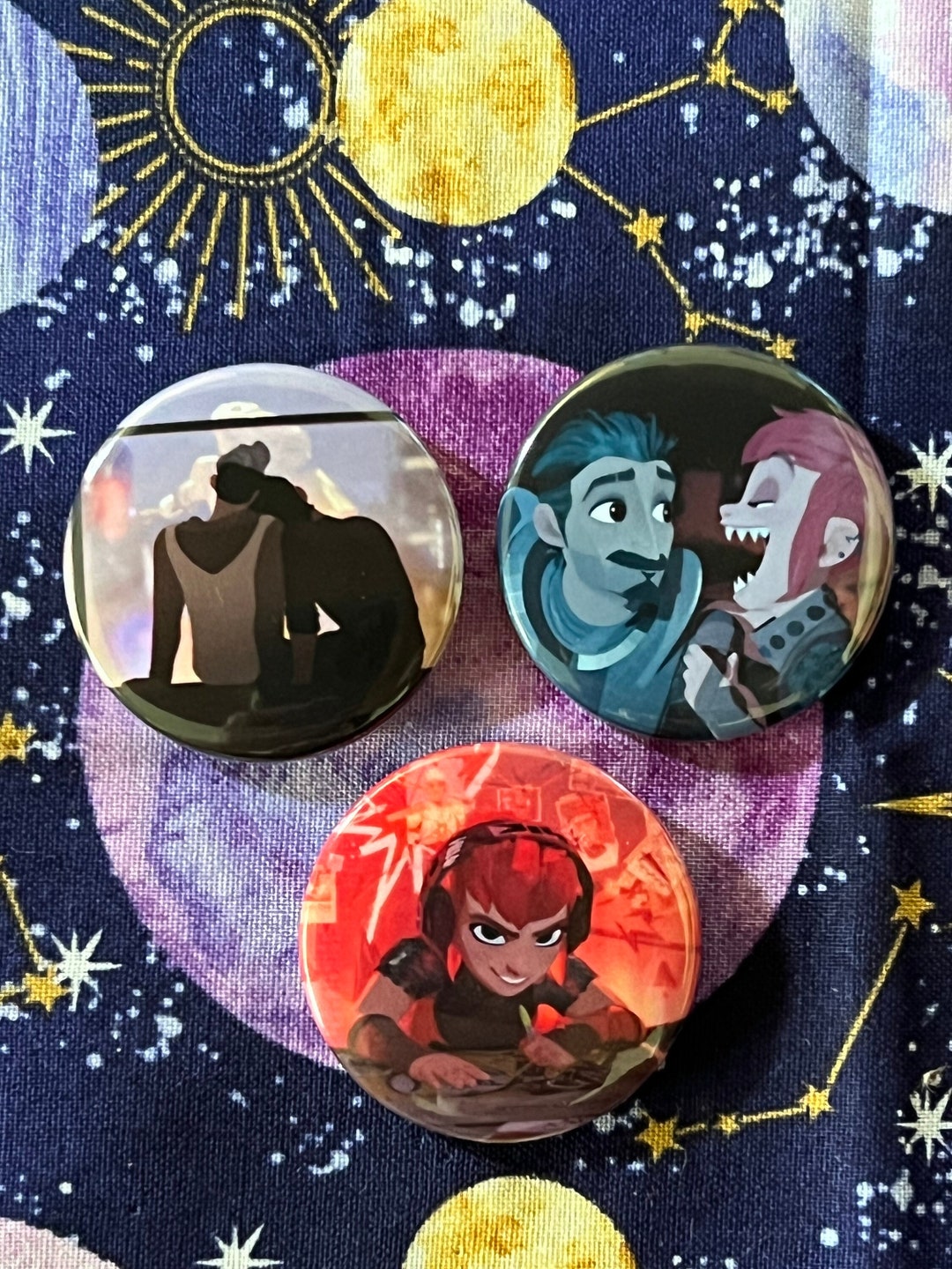 Nimona Pin Button Set (1.45") - Etsy
