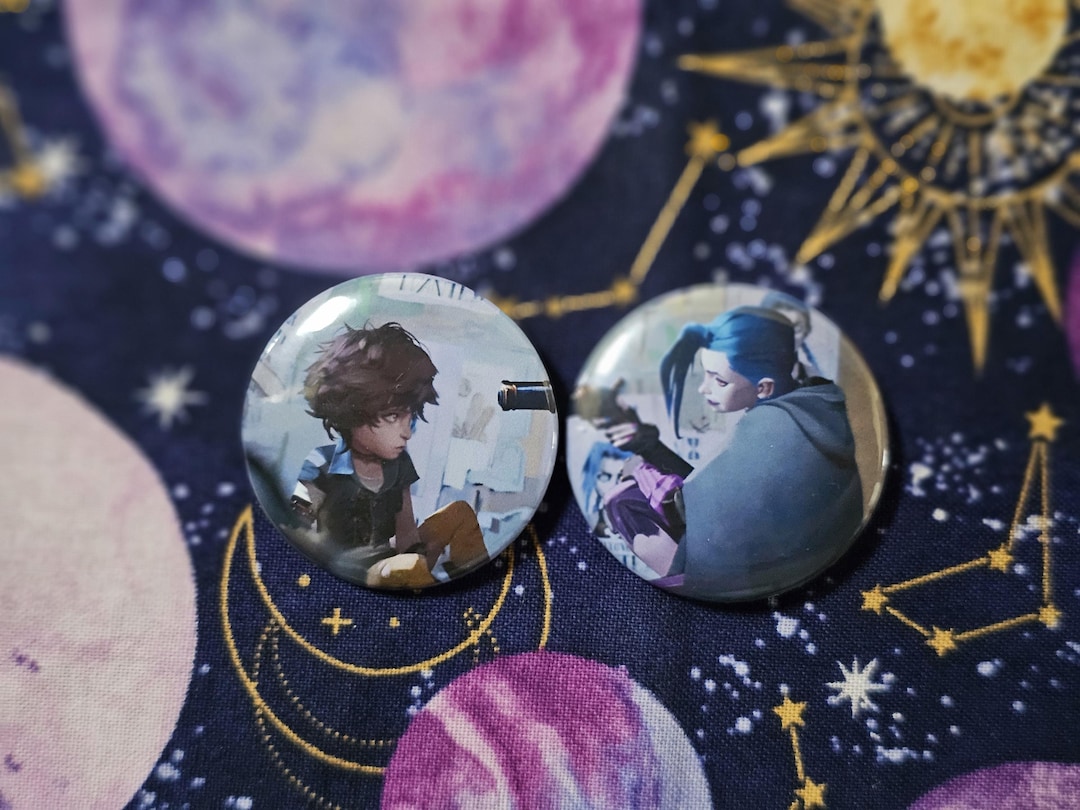 Arcane Jinx and Isha Pin Button Set (1.45") - Etsy