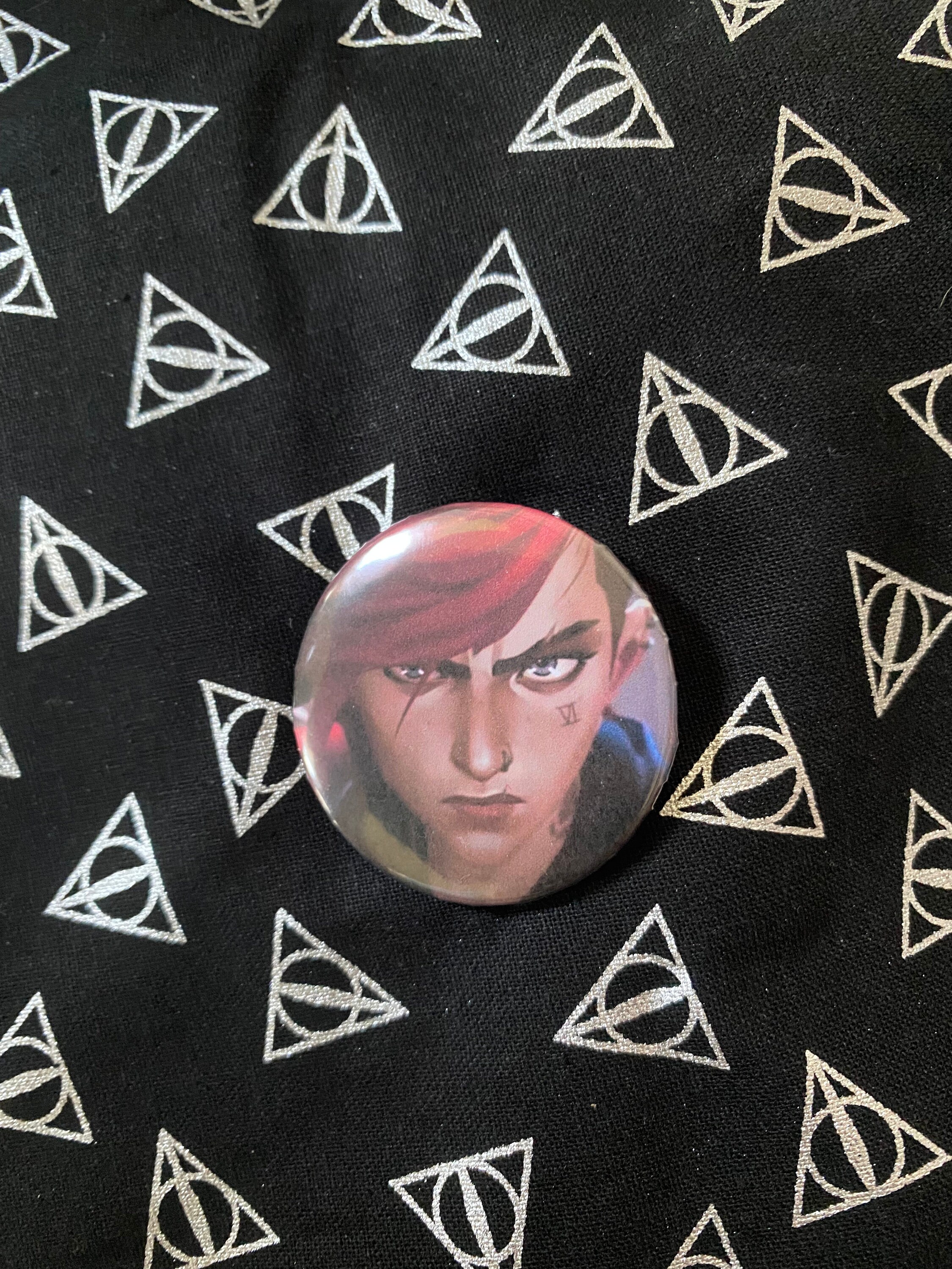 Arcane: League of Legends Vi & Jinx Pin Button Set - Etsy