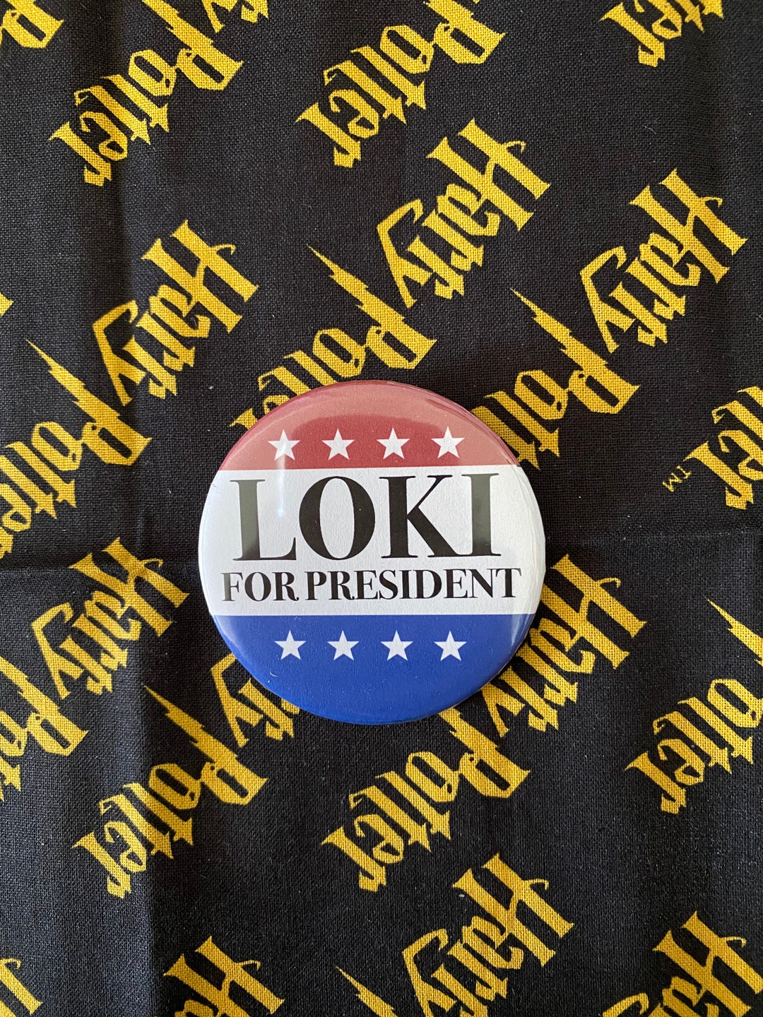 Loki for President Marvel Pin Button Badge (2.25") - Etsy