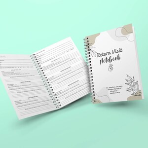 Field Service Report, JW Ministry Record, Jw Notebook, JW Pioneer Gift ...