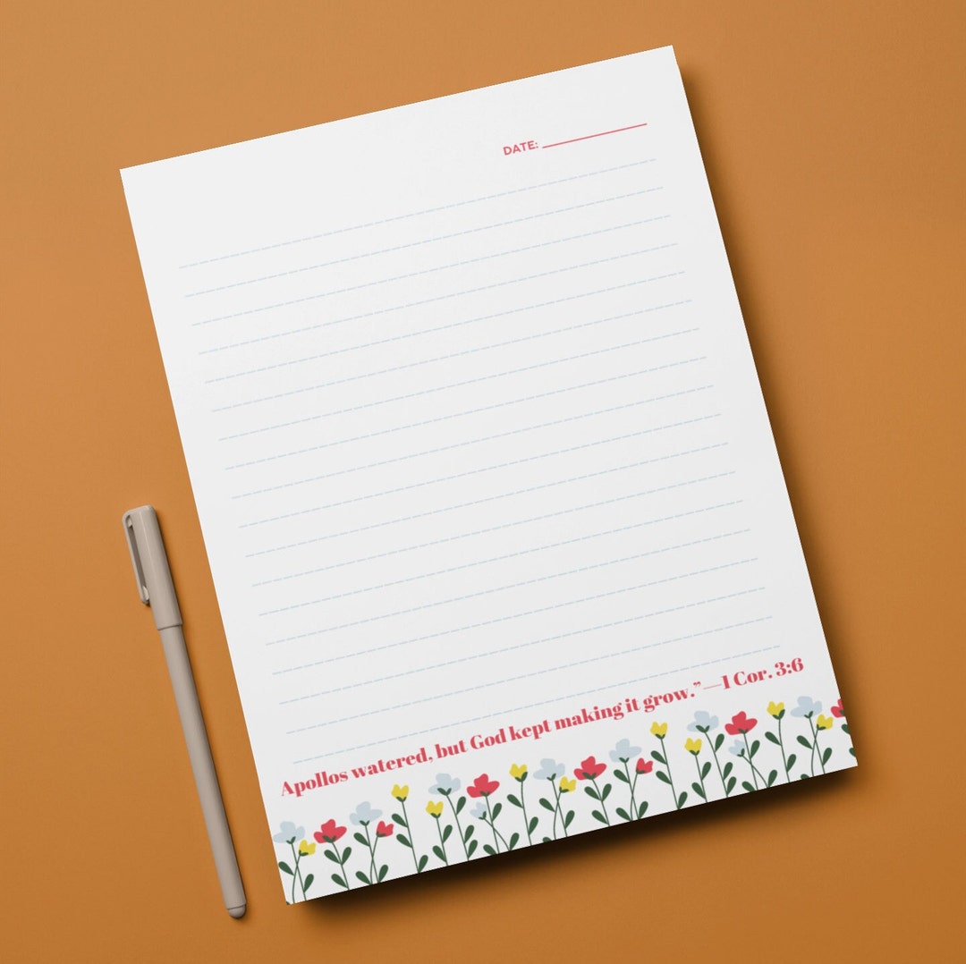 Letter Writing Paper, Field Service, JW Letter Writing Paper, Instant ...