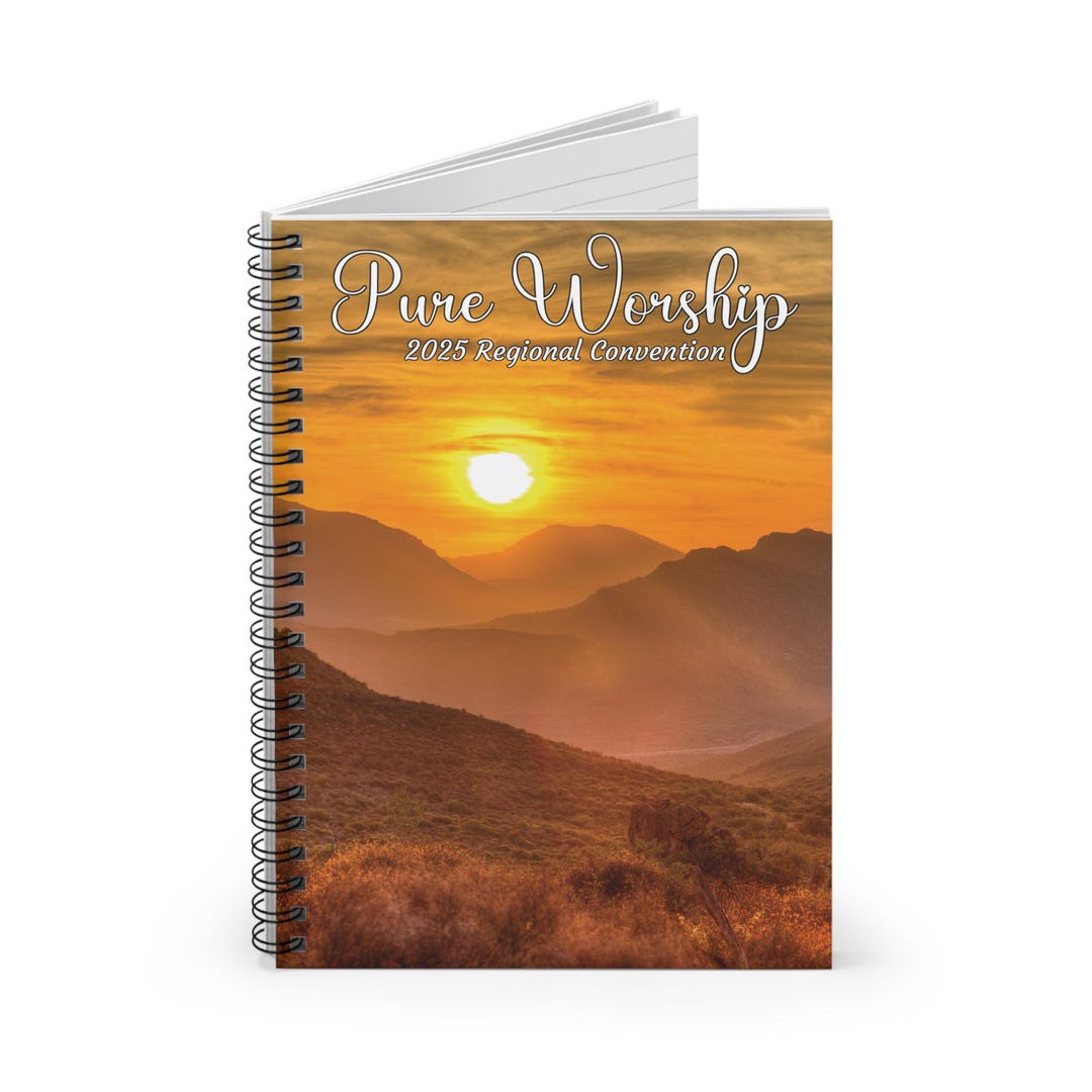 Pure Worship 2025 JW Convention Notebook | JW Convention Journal | JW ...