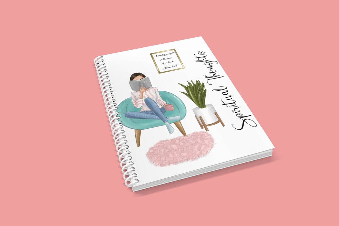 Spiritual Thoughts Notebook, Glossy Cover, Personalized JW Gift - Etsy