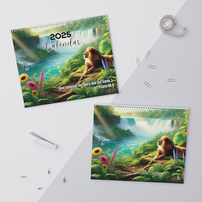 Jw 2025 Calendar - Etsy