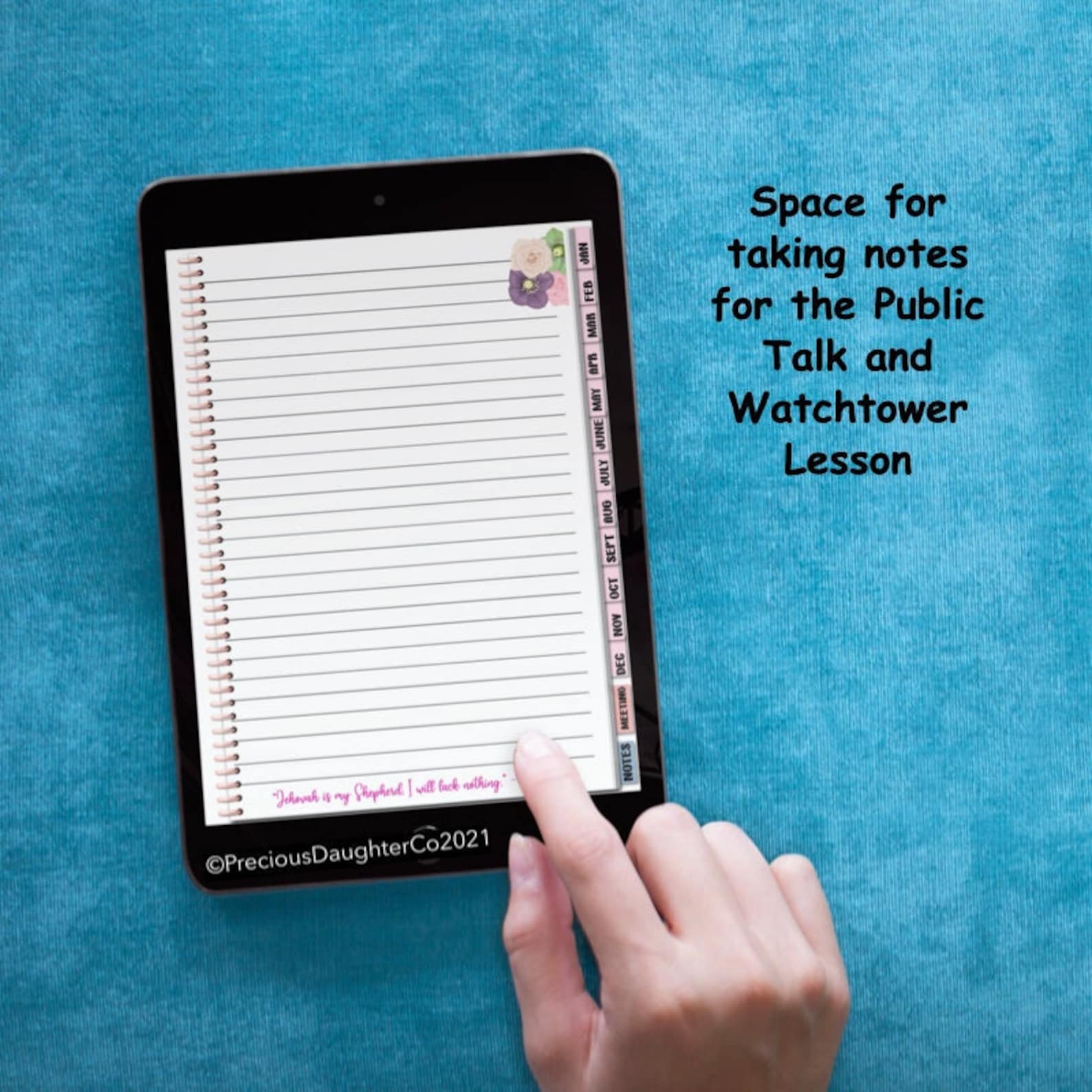 JW DIGITAL Planner JW Meeting Notebook Jw Organizer Best - Etsy