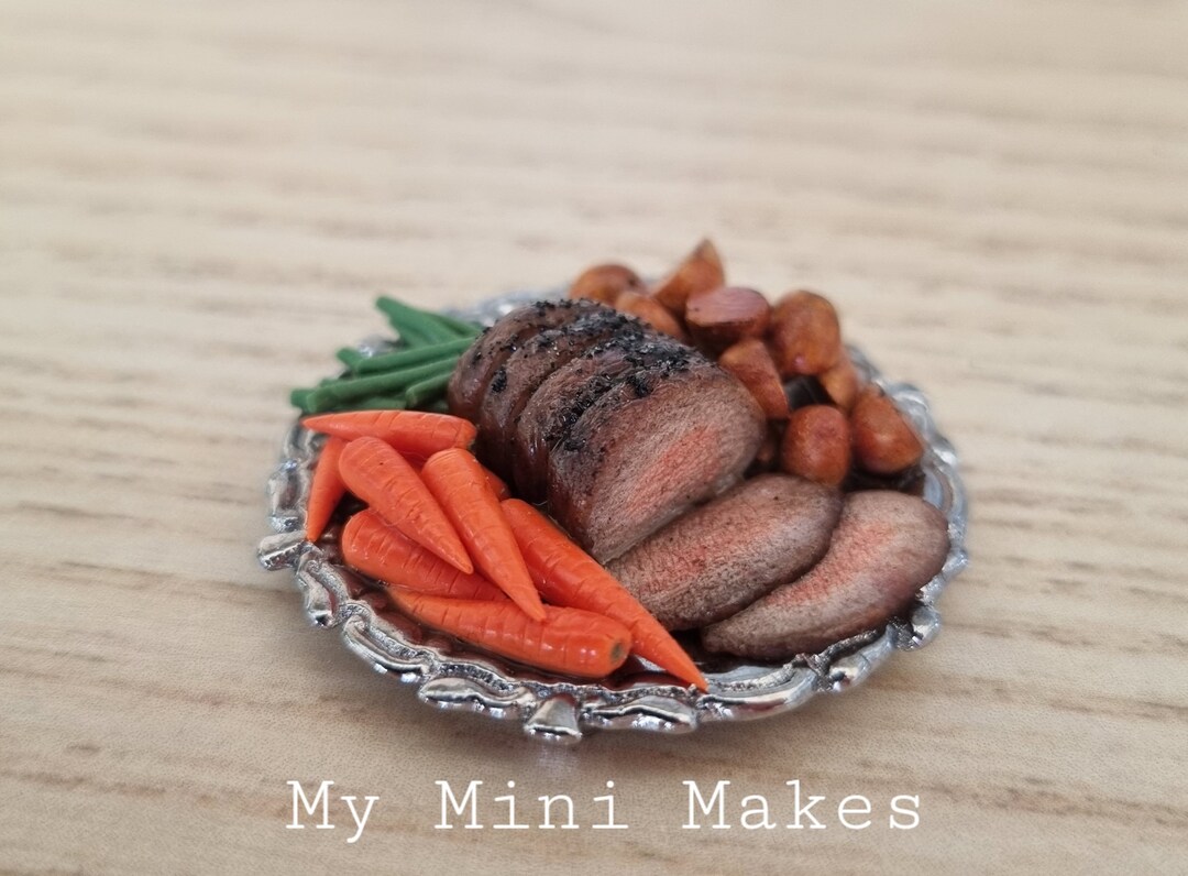 Miniature Roast Beef Platter - Etsy