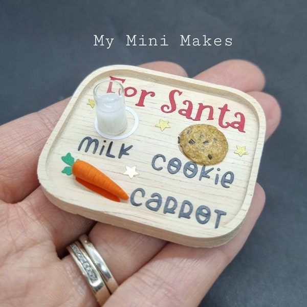 Miniature Santa - Etsy