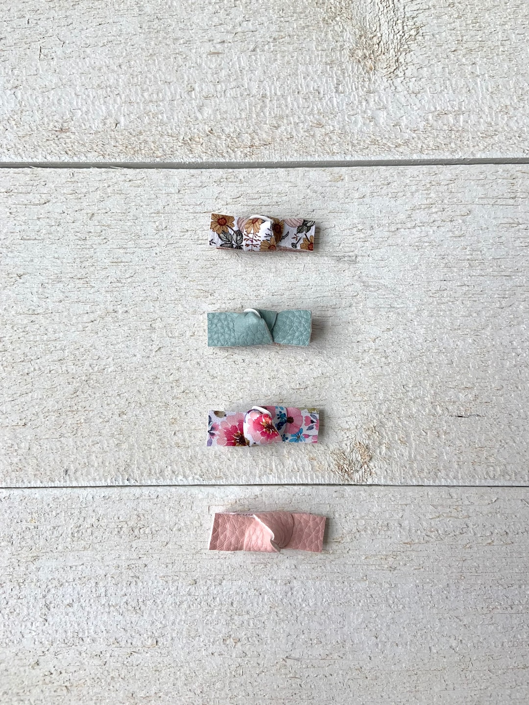 Small Fully Lined Barrettes, Baby Barrettes, Toddler Barrettes, No Slip ...
