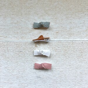 Small Fully Lined Barrettes, Baby Barrettes, Toddler Barrettes, No Slip ...