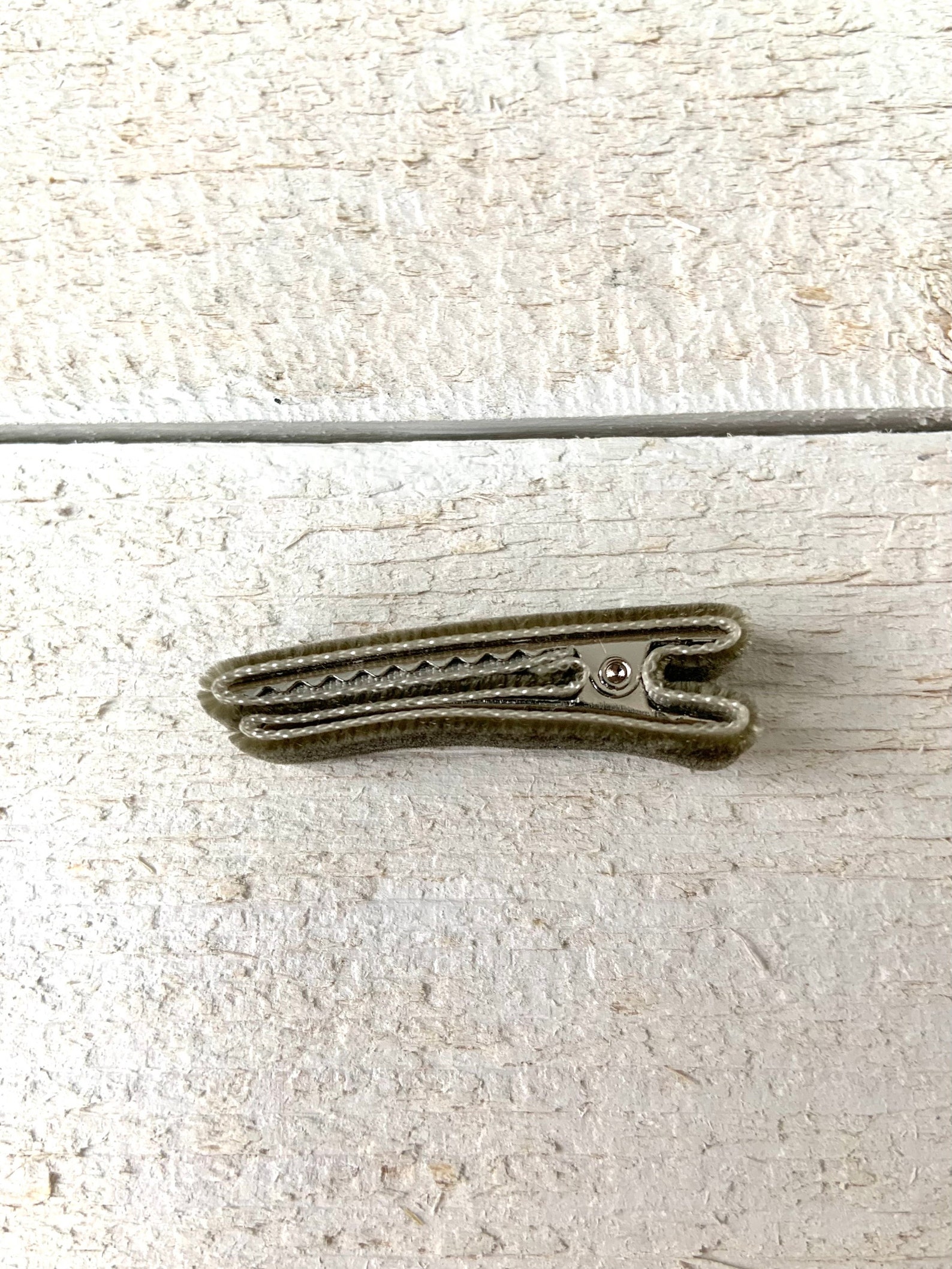 Small Velvet Fully Lined Barrettes Baby Barrettes Toddler | Etsy