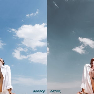 Insta Teal Lightroom Preset, Teal Preset, Blue Lightroom Preset, Light ...