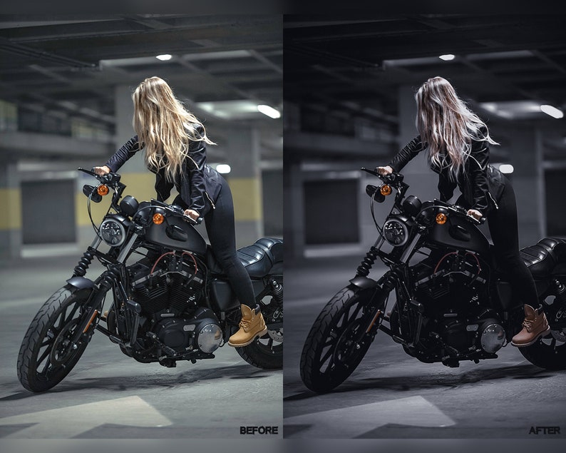 Insta BLVCK Lightroom Presets, Dark Moody Filters (DNG, XMP) - Etsy