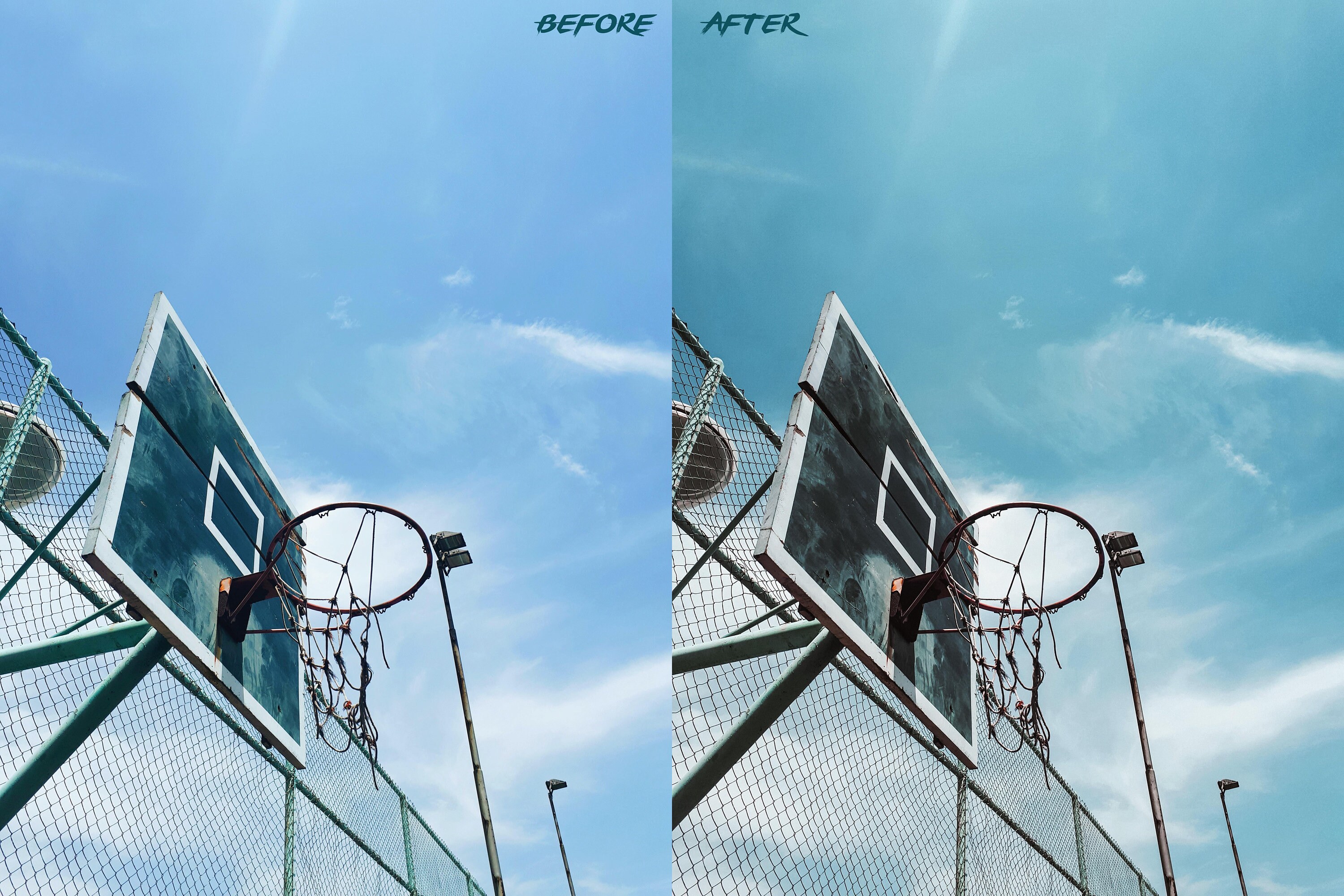 Insta Teal Lightroom Preset, Teal Preset, Blue Lightroom Preset, Light ...