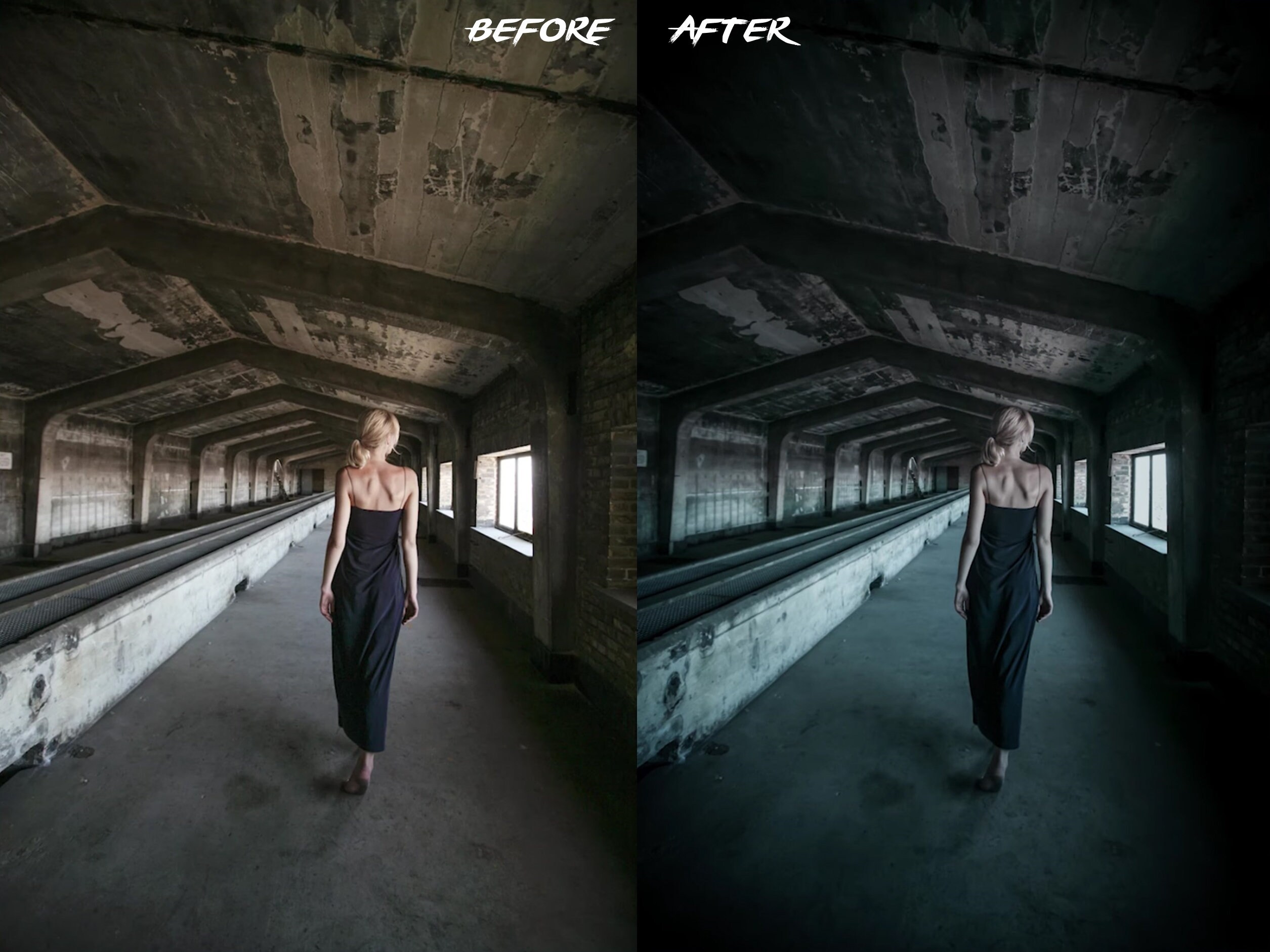 Moody Horror Lightroom Presets, Dark Cinematic Filters (.DNG & .XMP) - Etsy