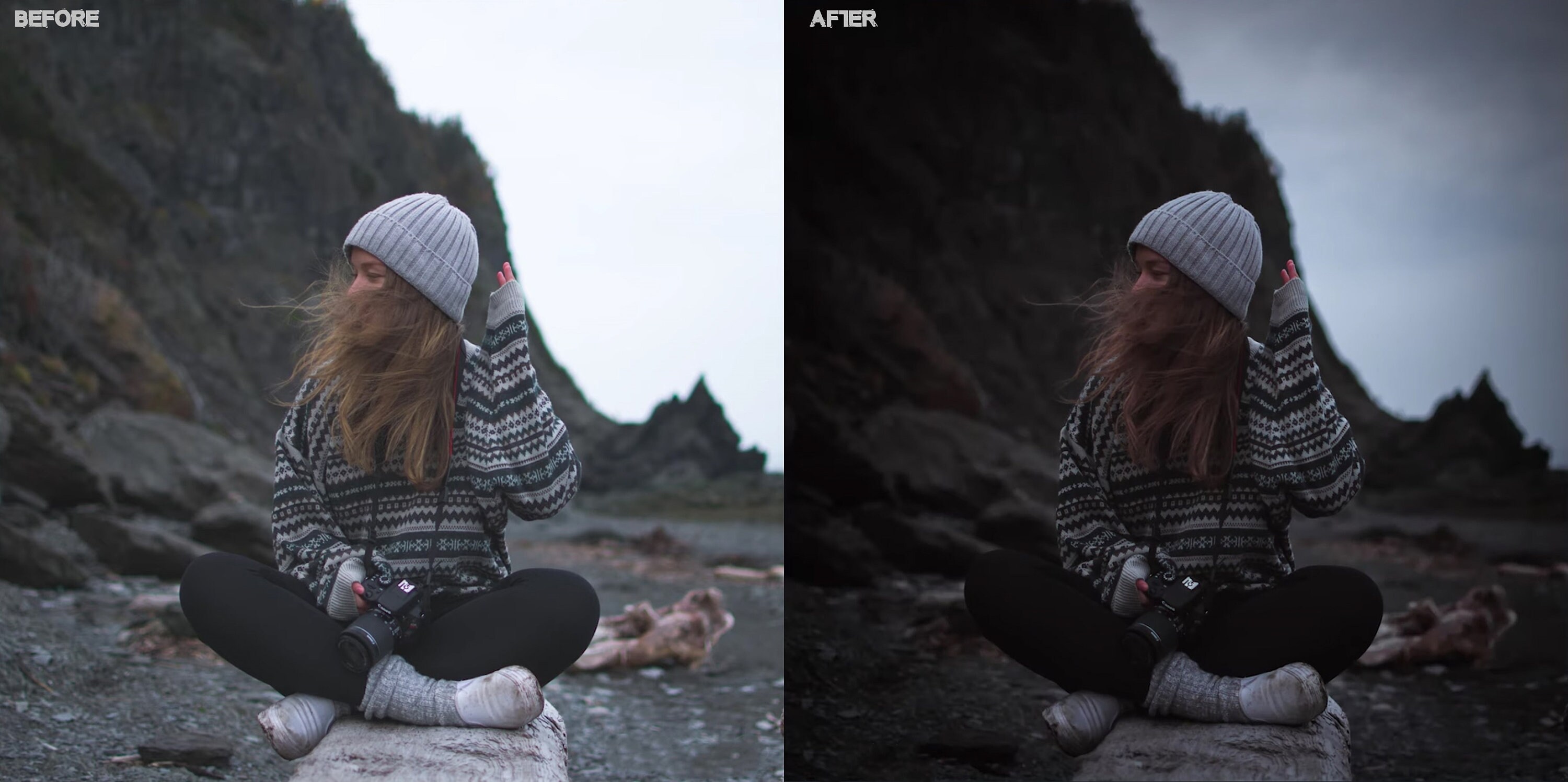 Moody Dark Lightroom Preset Dark Lightroom Presets Lightroom - Etsy