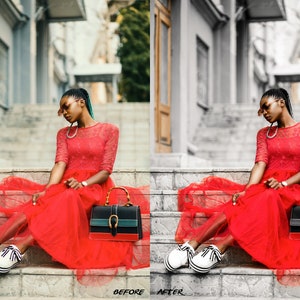 Insta Red Preset, Red Preset, Red Lightroom Preset, Red Instagram ...