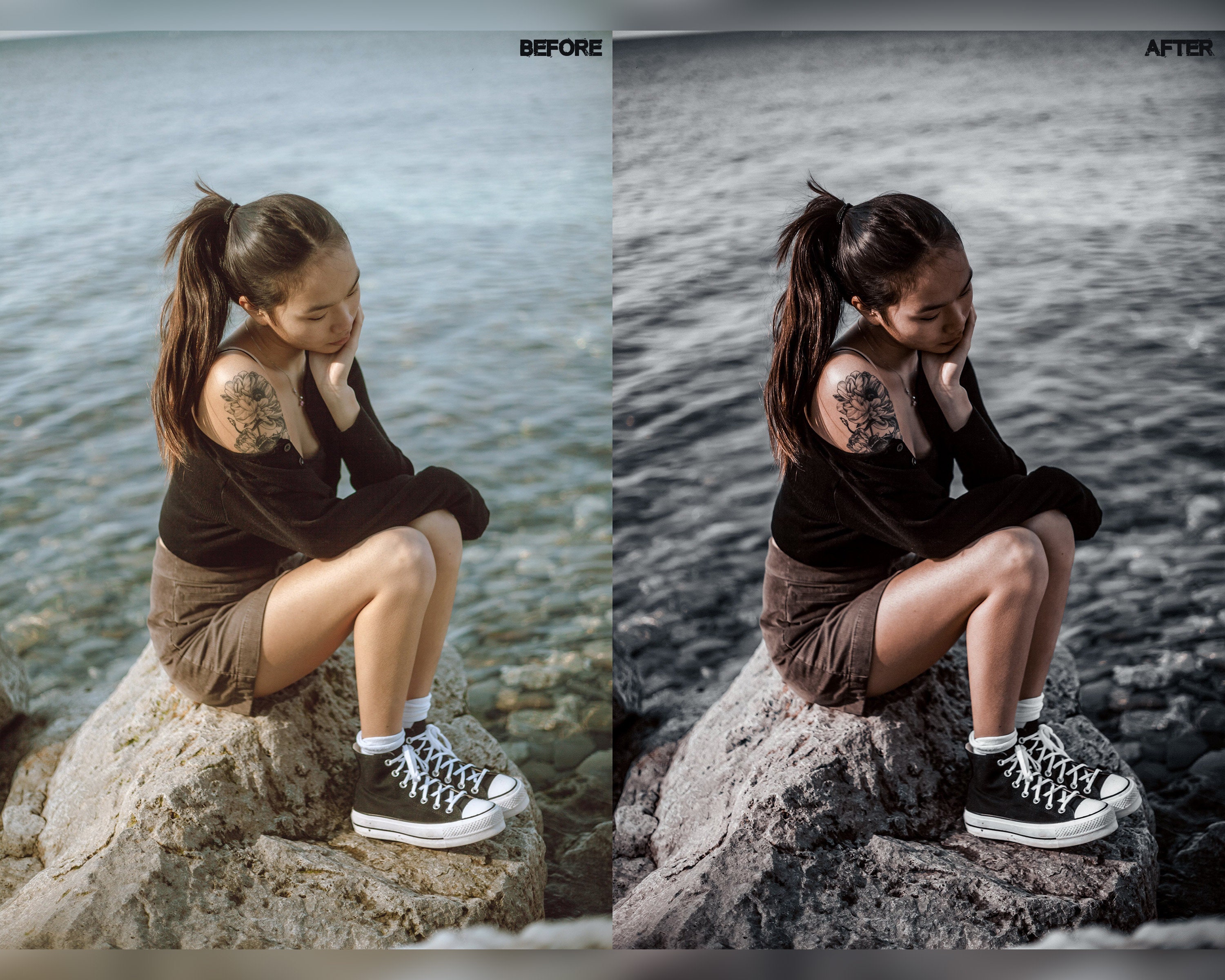 5 Insta Dark Presets Lightroom Presets Moody Presets Black - Etsy