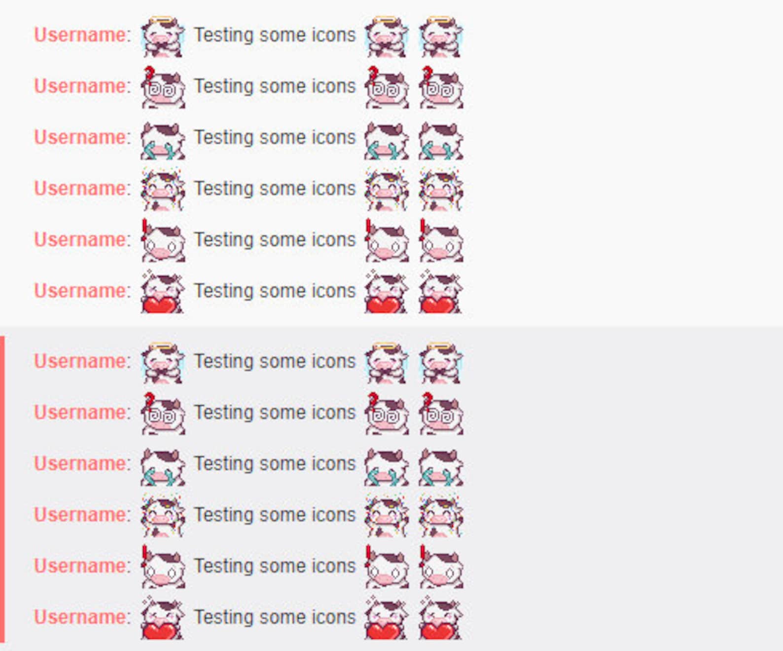 Cute 8-bit Pixel Cow ~ Twitch Emote Pack - Etsy