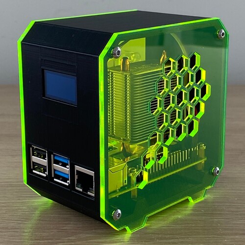 Ice Edition Raspberry Pi 4B Desktop Computer Case - Etsy Australia