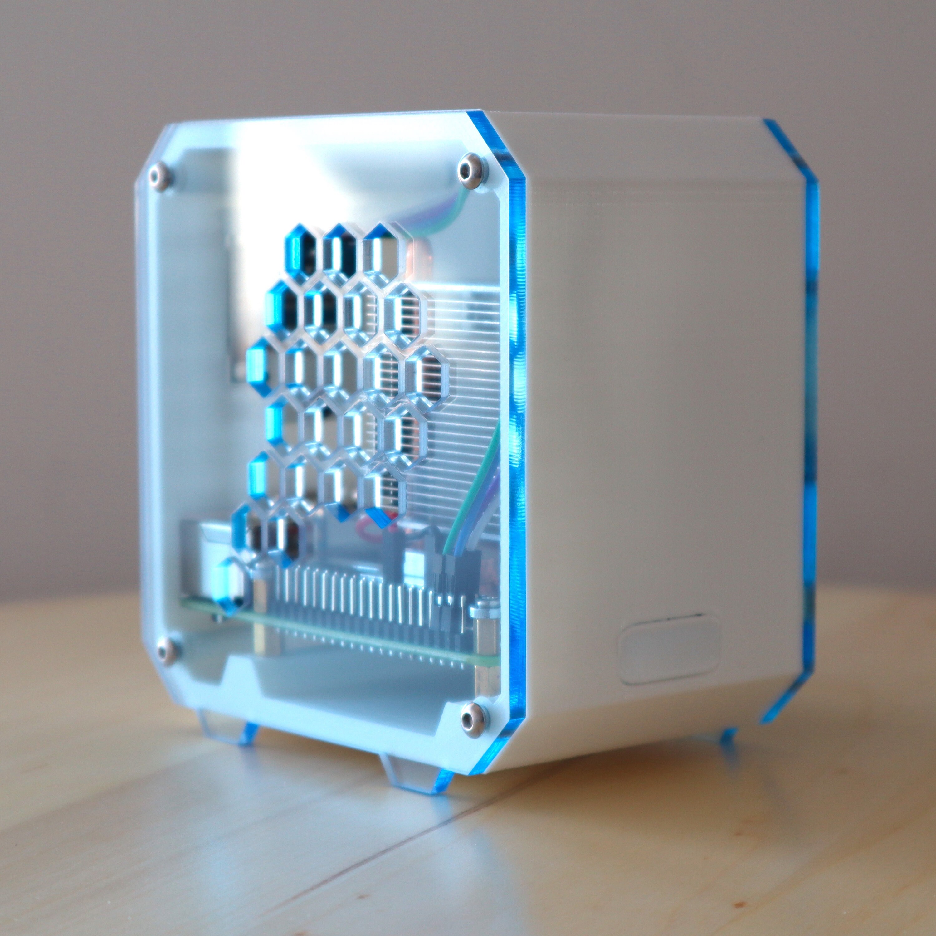Ice Edition Raspberry Pi 4B Desktop Computer Case - Etsy