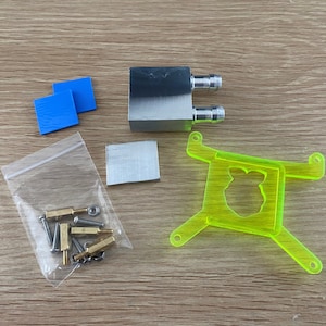 Green Water Cooling Block Kit for Raspberry Pi 4 - Etsy