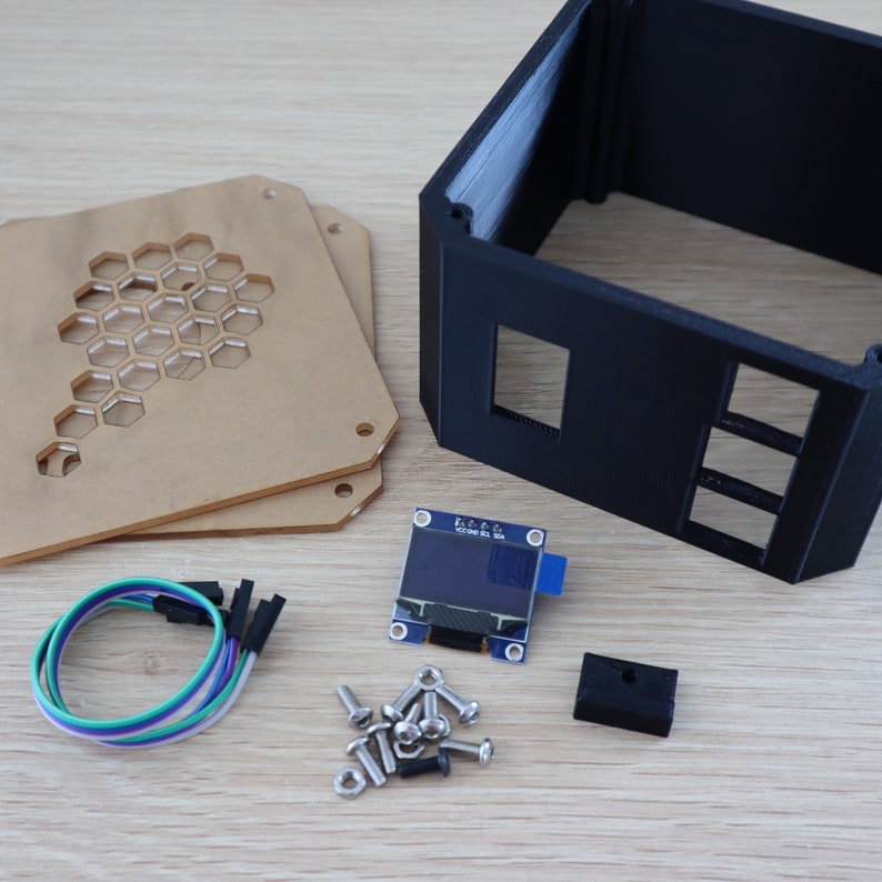 Raspberry Pi 4B Desktop Computer Case - Etsy