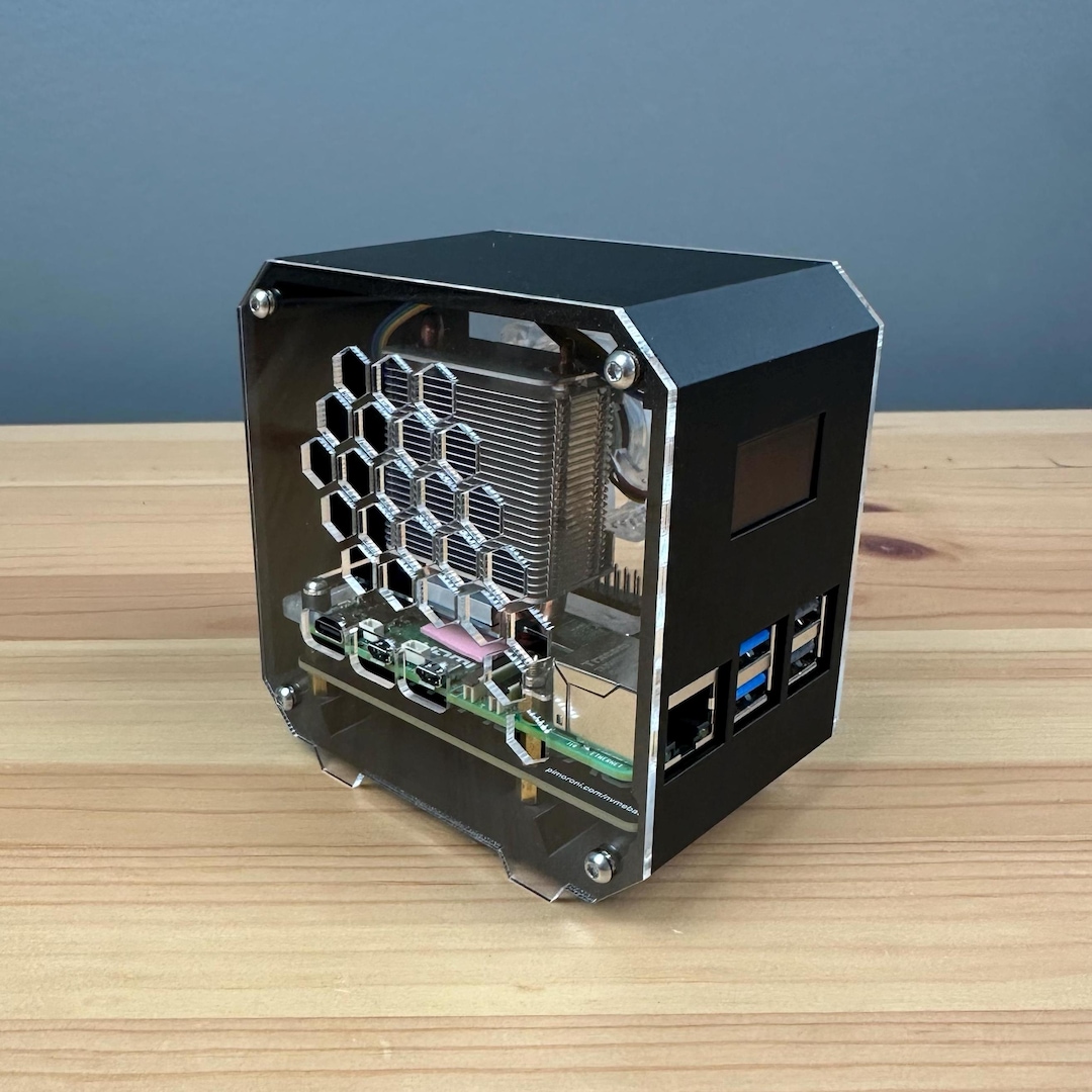 Raspberry Pi 5 SSD Case for Pimoroni Nvme Base - Etsy