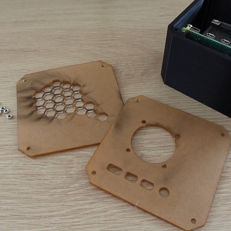 Raspberry Pi 4b Desktop Computer Case Etsy 