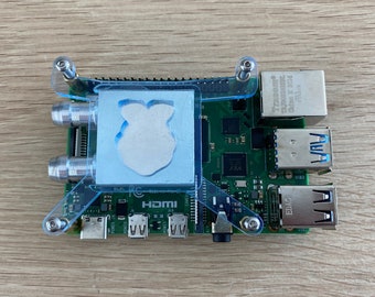 Red Water Cooling Block Kit for Raspberry Pi 4 - Etsy