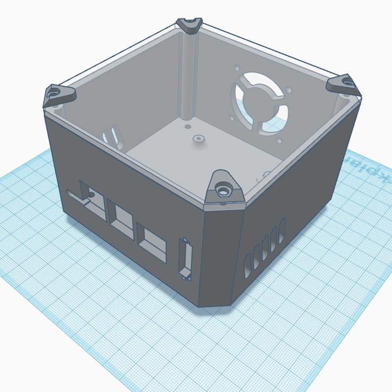 Raspberry Pi Bitcoin Node Case 3d Print Files Etsy