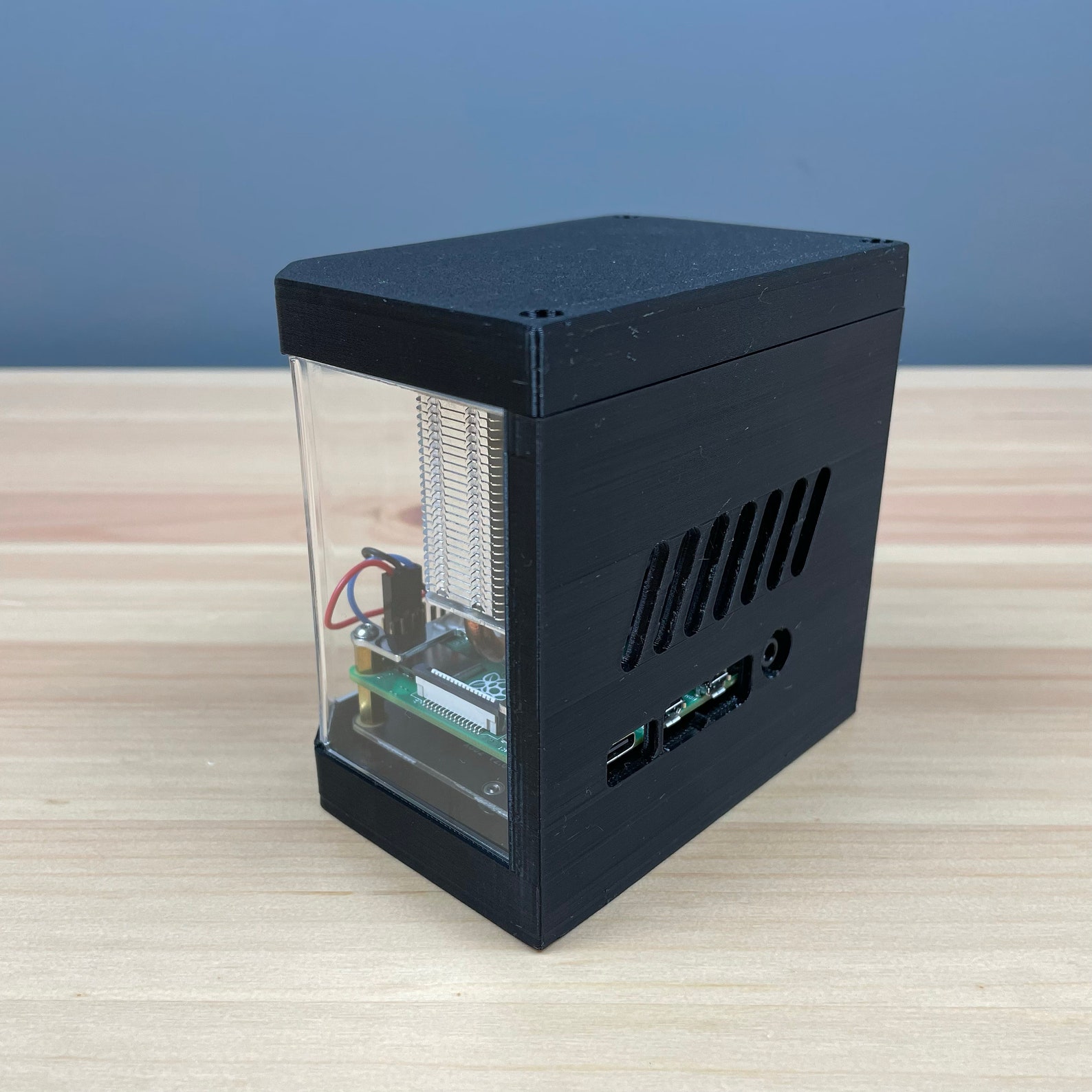 Raspberry Pi 4B Desktop Split SSD Case - Etsy