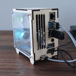 Raspberry Pi 4B Plywood DIY Case - Etsy