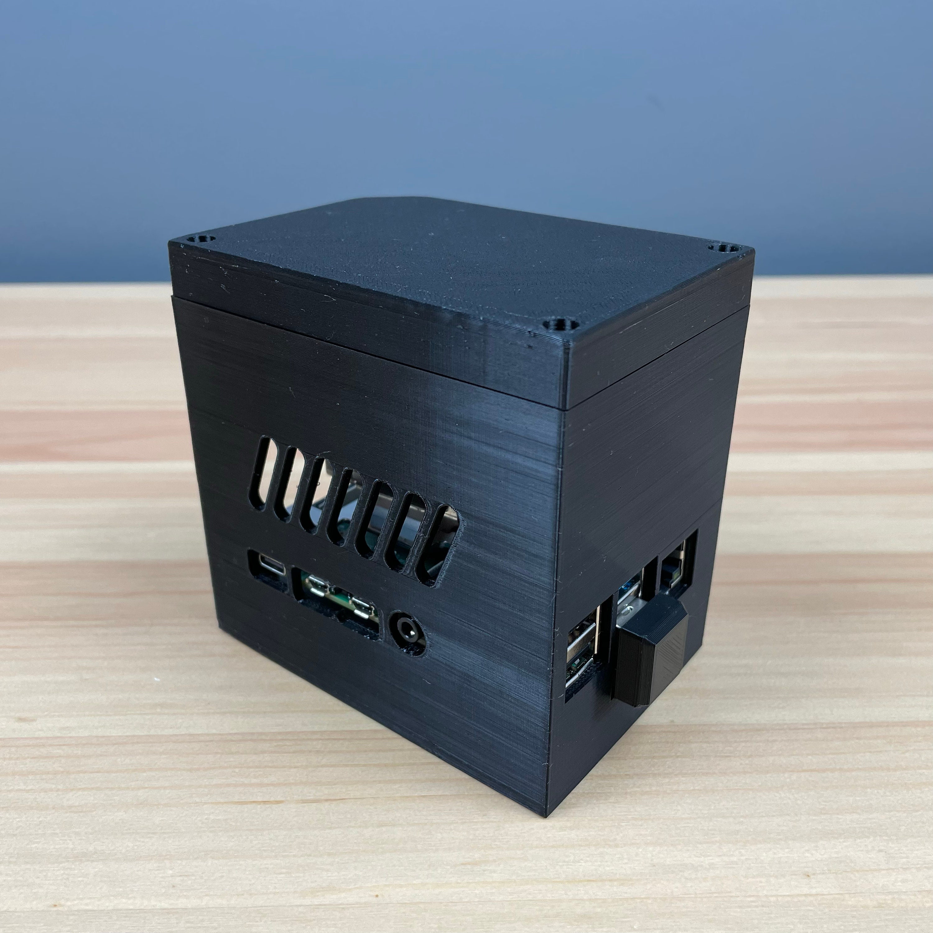 Raspberry Pi 4B Desktop Split SSD Case - Etsy Raspberry Pi 4B Desktop Split SSD Case - Etsy