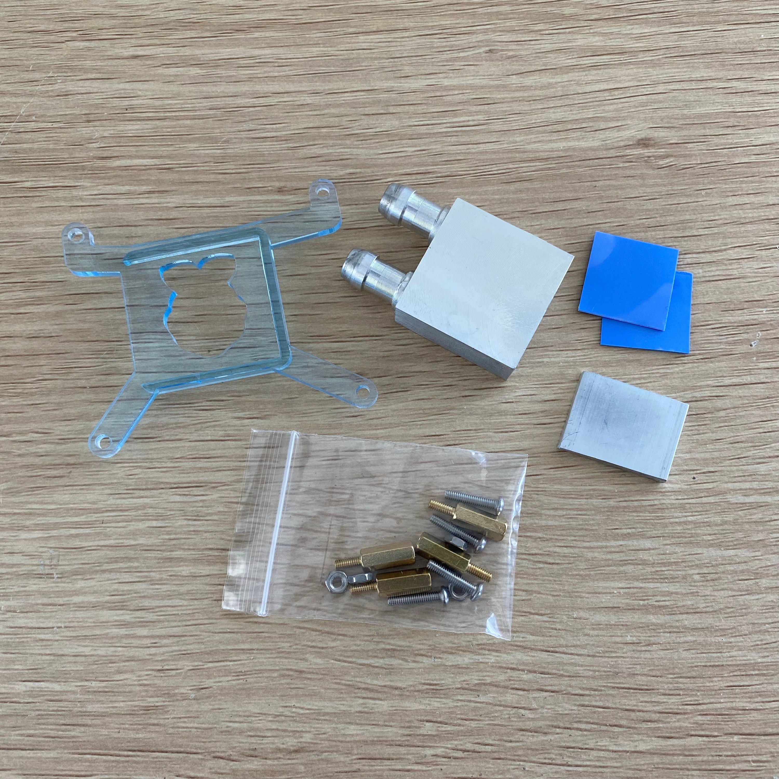 Blue Water Cooling Block Kit for Raspberry Pi 4 - Etsy