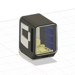 Raspberry Pi 4B Retro Computer Case 3D Print Files - Etsy